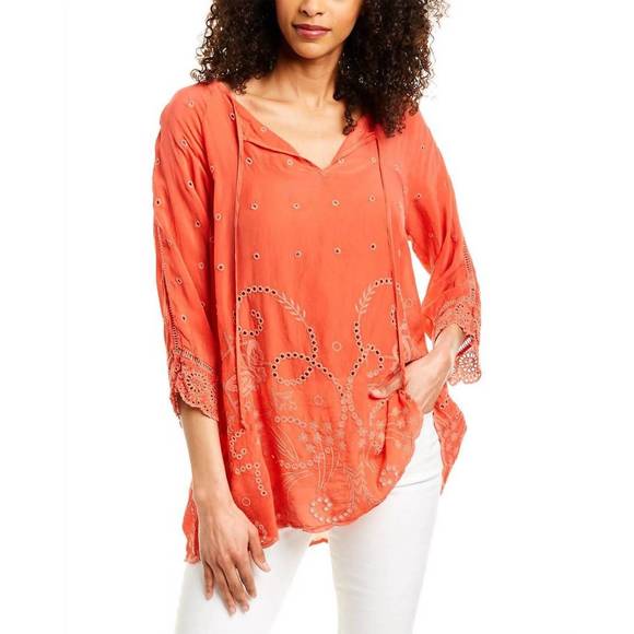 Johnny Was | Tops | New Johnny Was Natalie Tunic In Sunrise | Poshmark